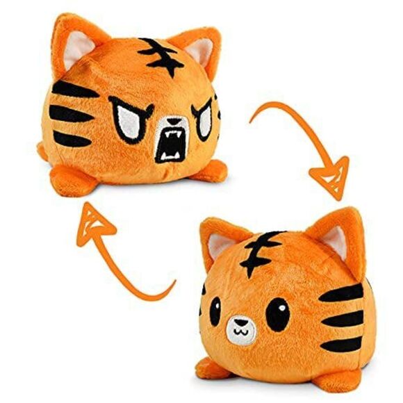 Toys | Teeturtle Theoriginal Reversible Wild Cat Plushie Tiger Cute ...
